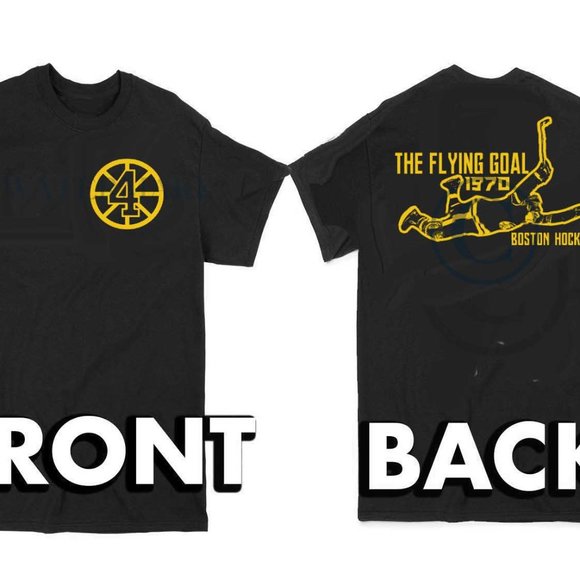 Shirts | The Flying Goal Boston Hockey Bobby The Orr Shirt | Poshmark